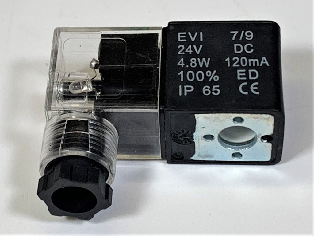 Coil for Solenoid Valve 24V DC – Hamilton Plastics Systems