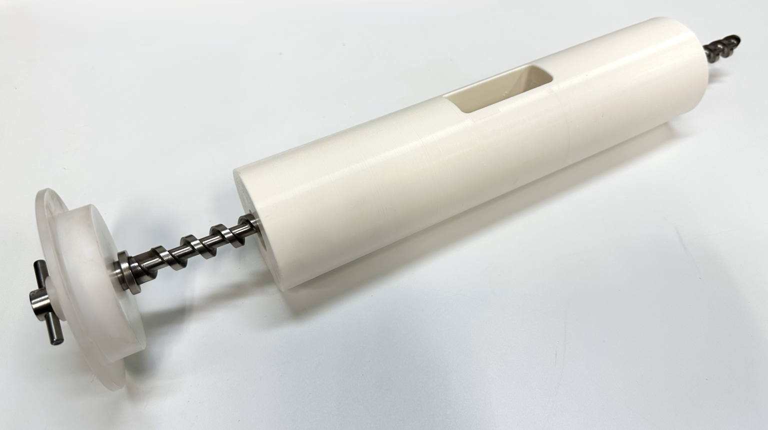 1/2″ Pellet Auger Assembly – Hamilton Plastics Systems